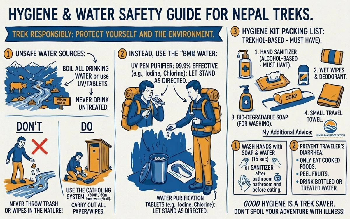 Toilets & Hygiene on Nepal Treks: The Ultimate Guide